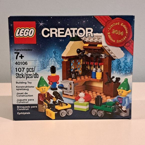 Lego | Toys | Lego 406 Toy Workshop Limited Edition 2014 Gift Wpurchase ...